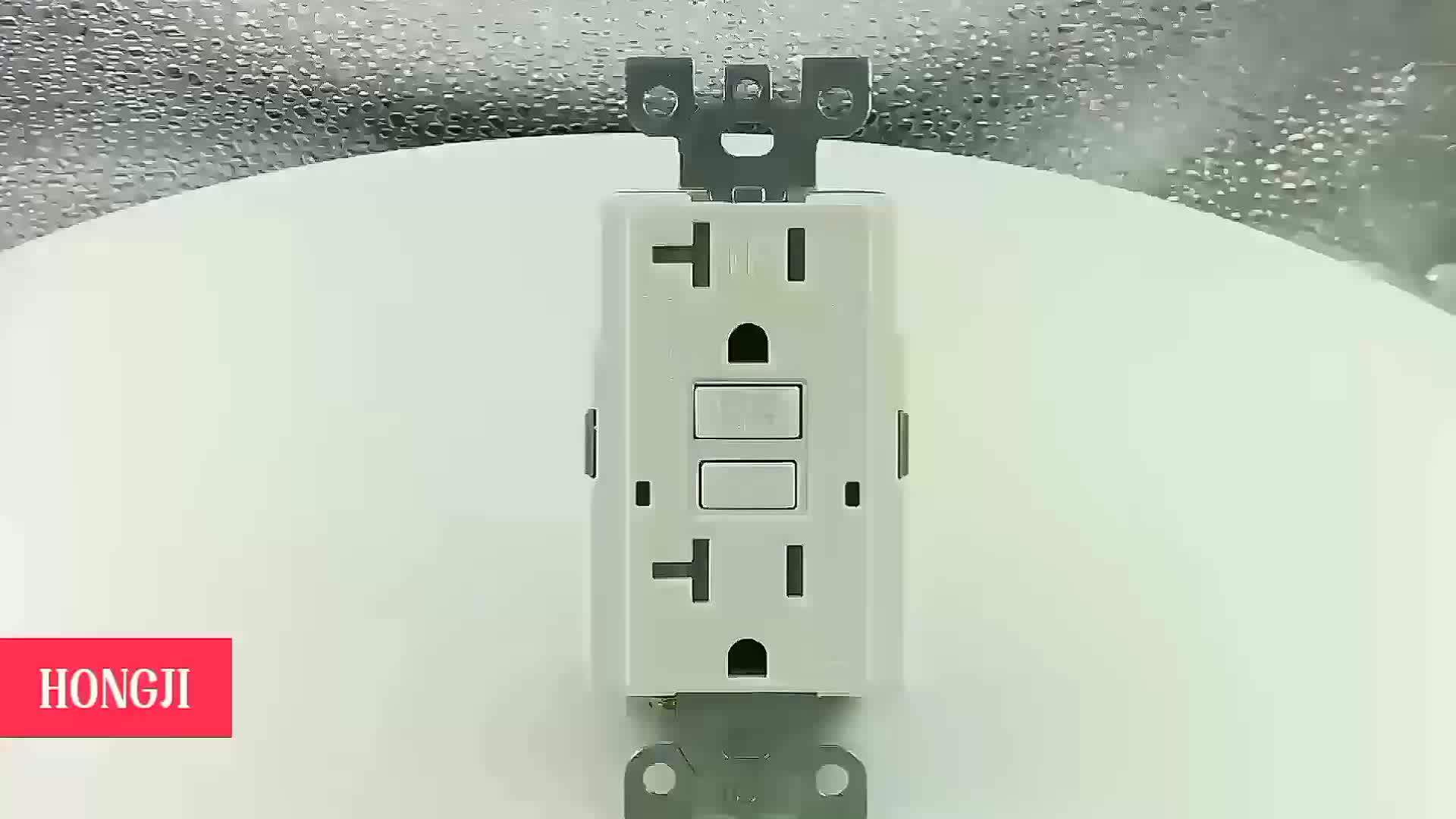 Cul Ul 20 Amp Tr Gfci Wall Outlet Socket With Tamper Resistant - Buy 20 ...