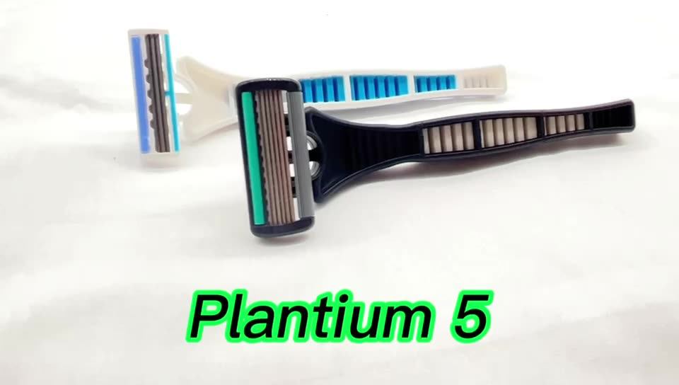 New Design Razor Product Disposable Razor 5 Blades Customized Color ...