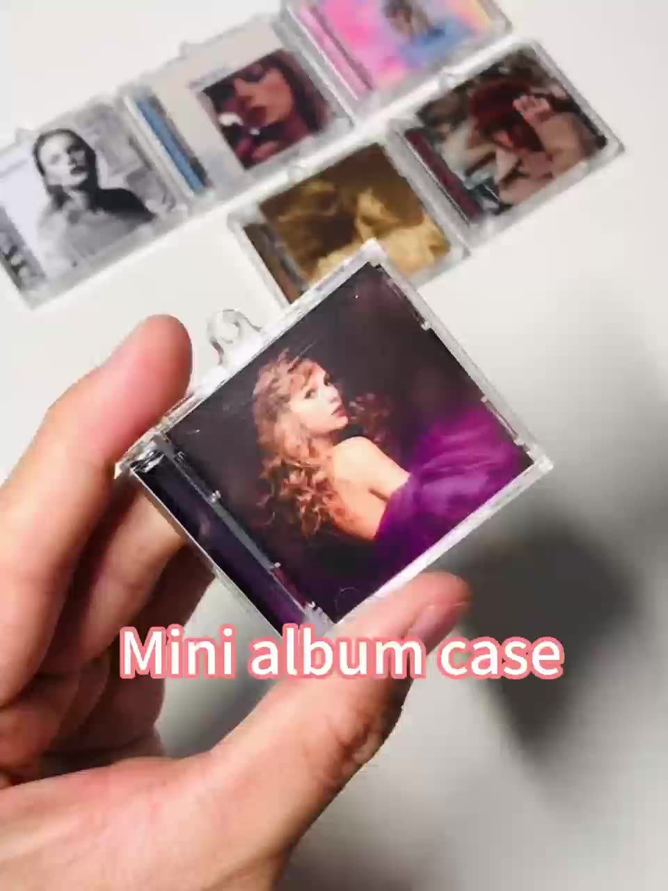 Hinchee Custom Double Sided Mini Cd Album Box Acrylic Keychain Kpop ...