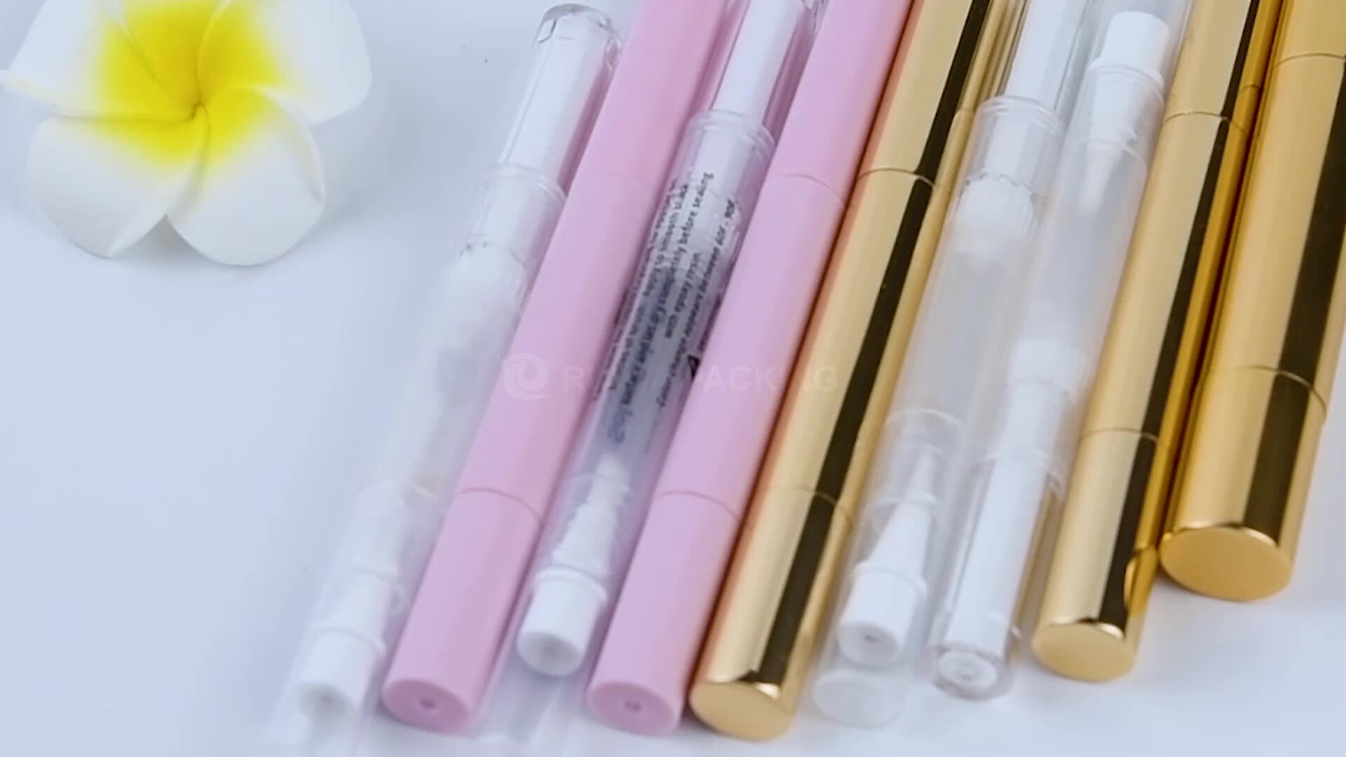 Empty Cosmetic Pen Container 2ml 3ml 4ml 5ml Brush Twist Nail Polish ...