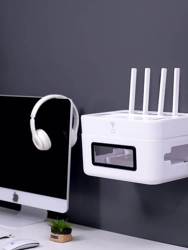 Wall Hanging Wireless Wifi Router Storage Box - Buy Wifi Router Storage ...