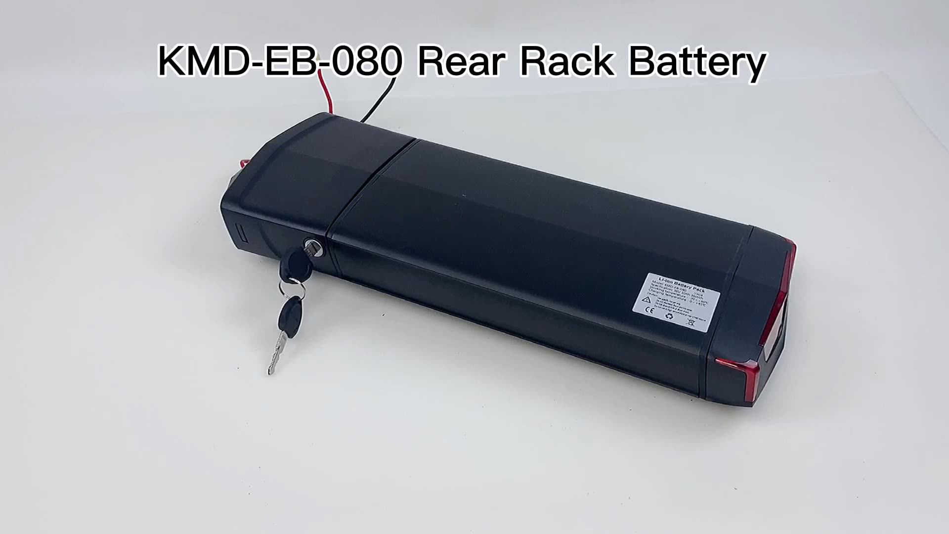 Rear Rack 18650 Li-ion Battery Pack 36v 48v With Waterproof Case - Buy ...
