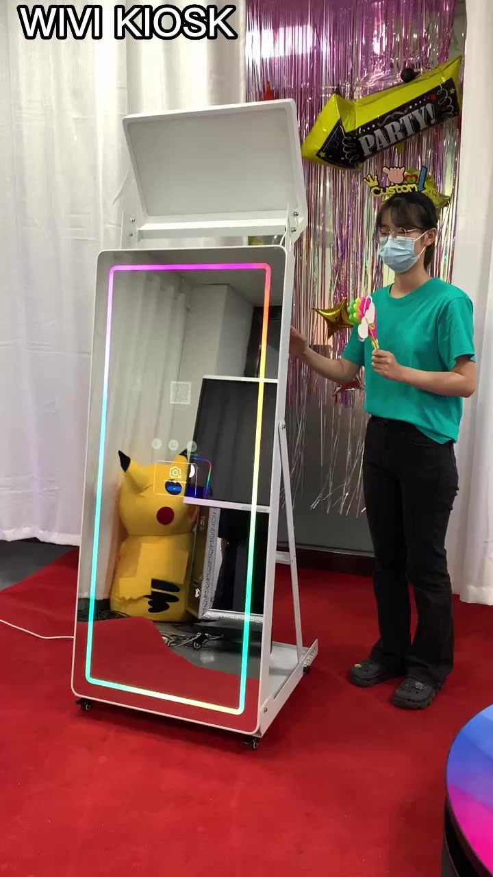 Mirror Photobooth Magic Selfie Photo Mirror Booth With Camera Printer ...