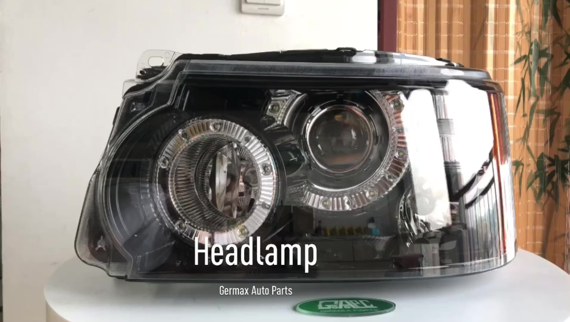 Normal No Aps 9pins Headlamp Lr023551 Lr023552 Glr10046 For Land Rover ...