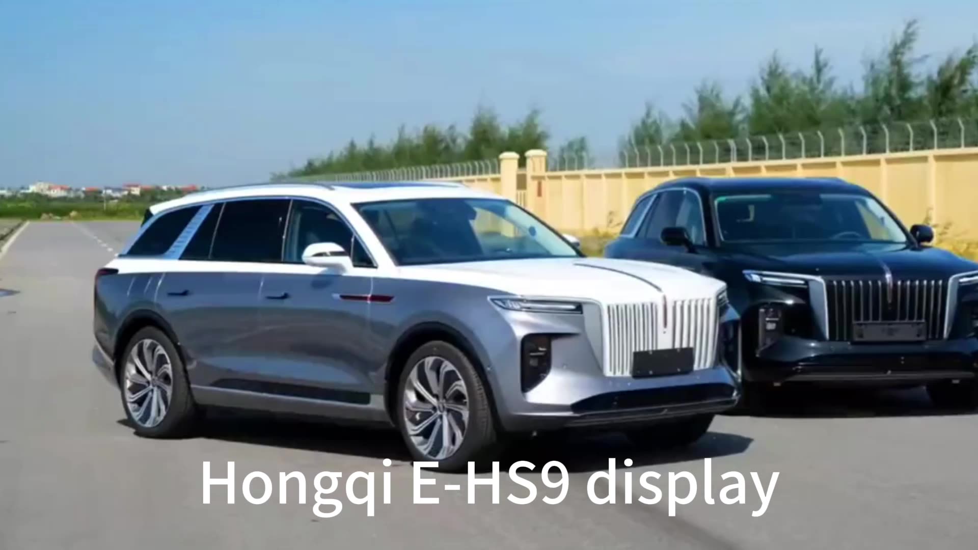 Hongqi Ehs9 Electric Suv 2024 Stock Electric Car E-hs9 0 Km Second-hand Car High-speed Electric ...