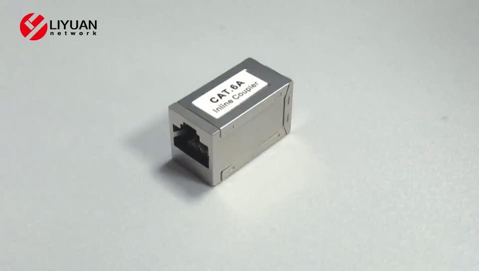 Rj45 Coupler Shielded,Ethernet Cable Extender Cat6a/cat6/cat5e Inline ...