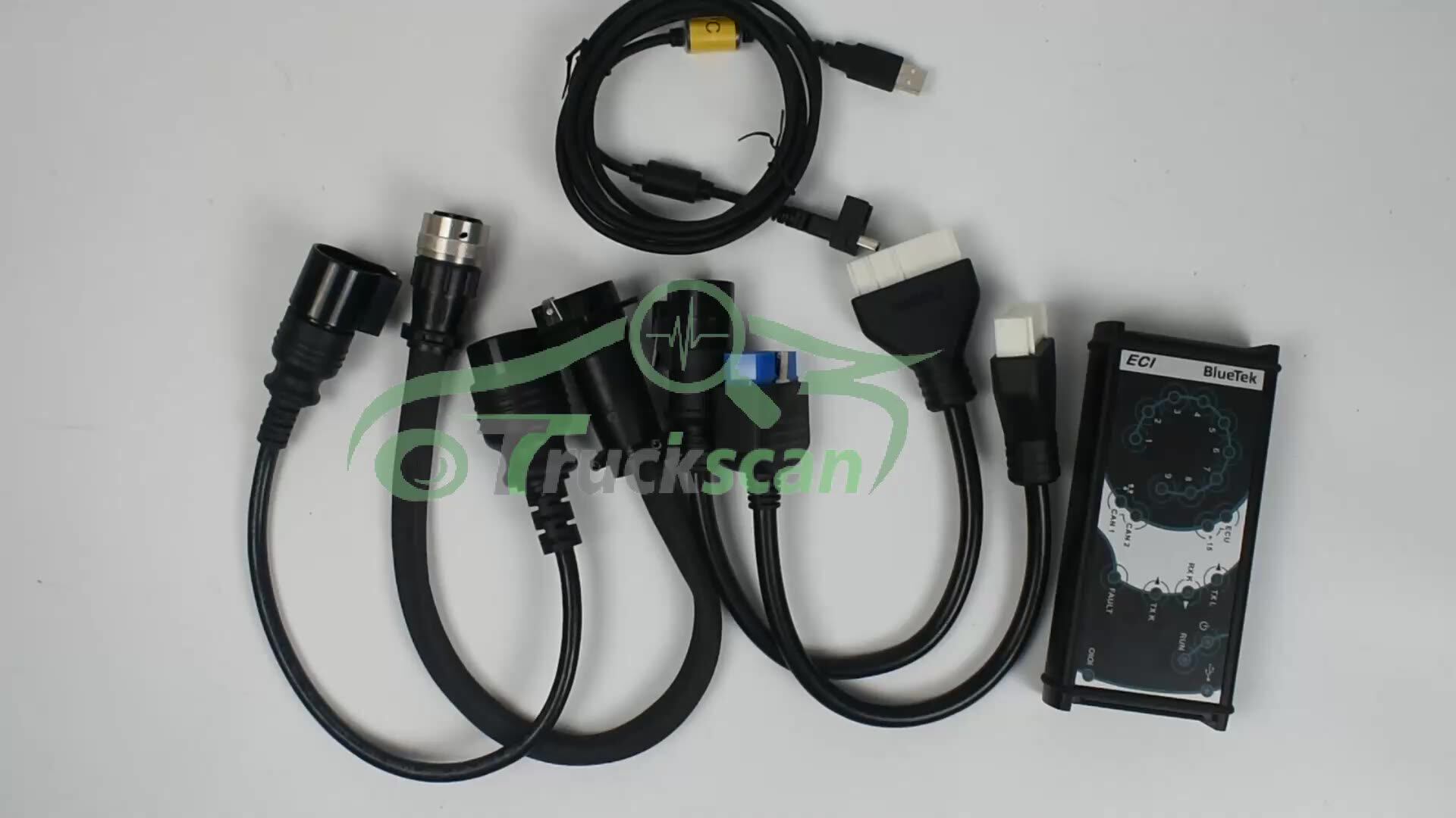 Truck Diagnostic Scanner For Iveco Eltrac Easy With Iveco Eltrac 14.1 ...