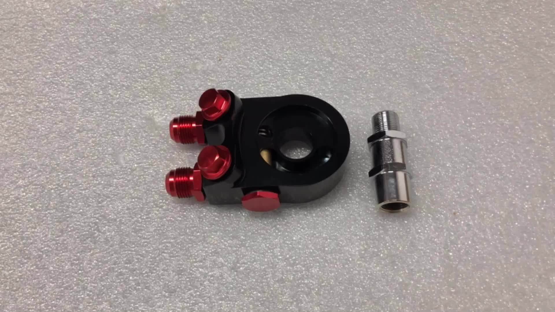 Oil Filter Thermostat Universal An10 Oil Cooler Sandwich Thread Plate ...