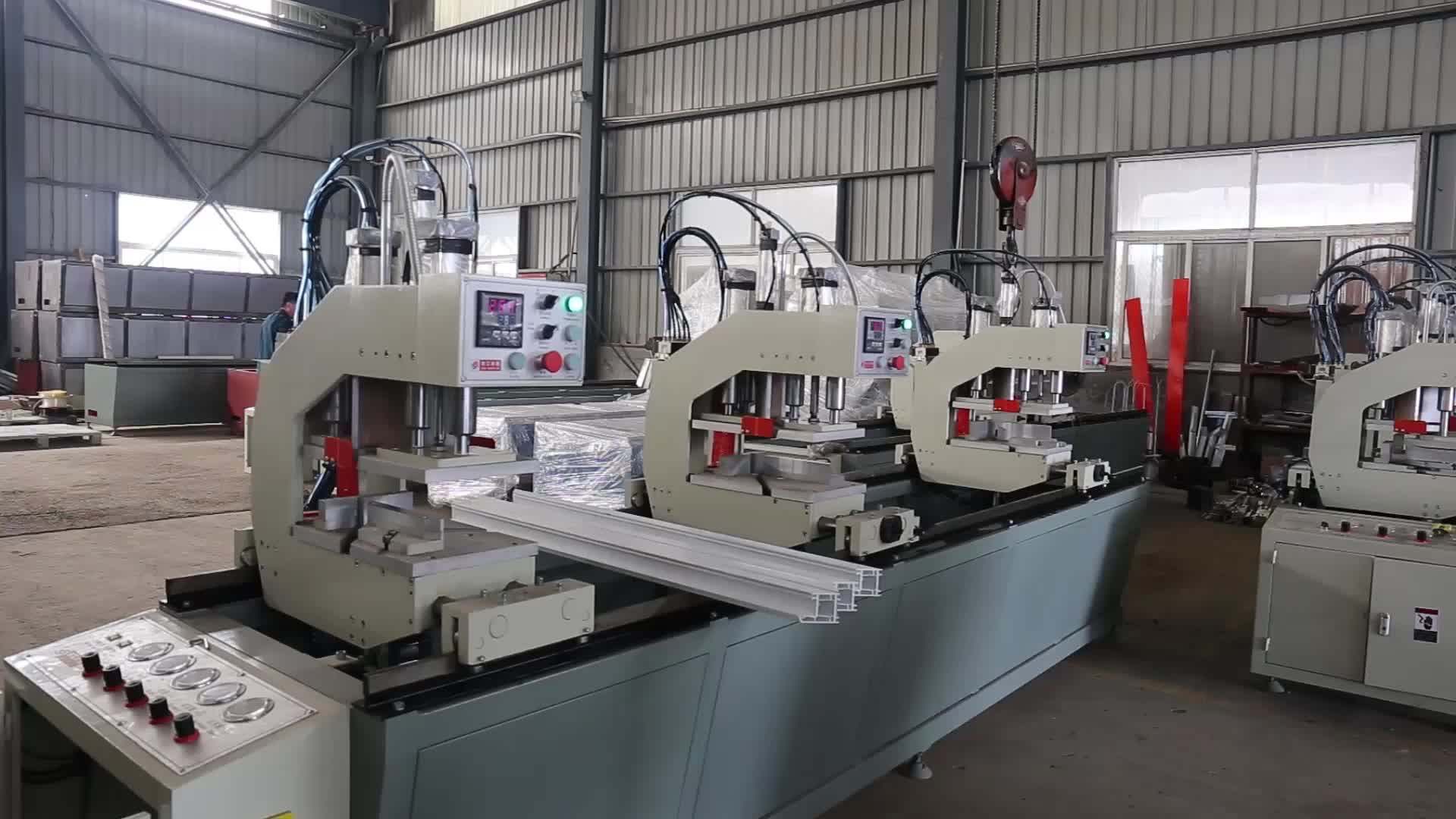 Double Head Seamless Welding Doors And Windows Making Machine Upvc ...