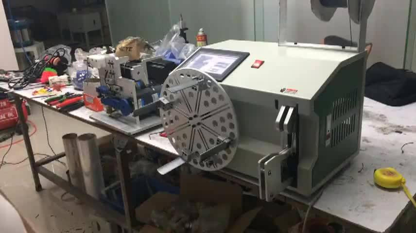 Cheaper Price Binding Coil Cable Rolling Machine Wire Winding And Tying ...