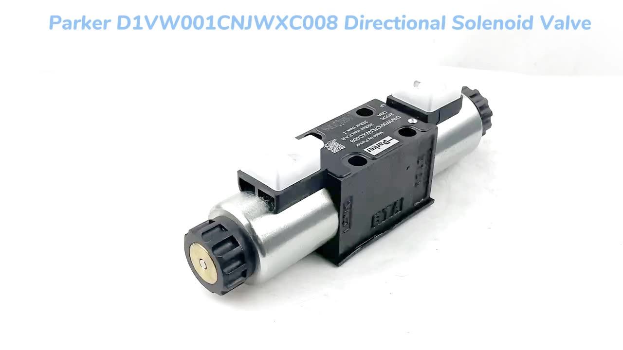 Parker Hydraulic Valve D1vw001cnjwxc008 Directional Solenoid Valve ...