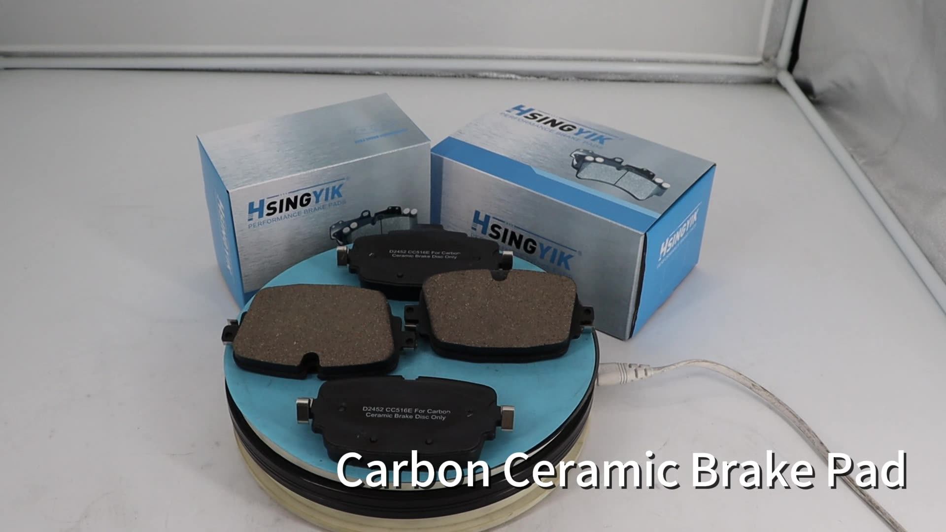 Hsingyik D2452 4m0698451bh 4m0698451aa Rear Brake Pad For Lamborghini ...