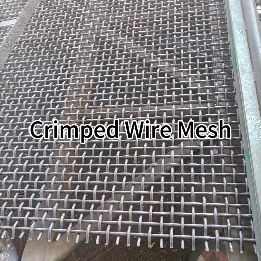 65mn Crusher Stone Mesh Sand Gravel Quarry Square Mesh Aggregate ...
