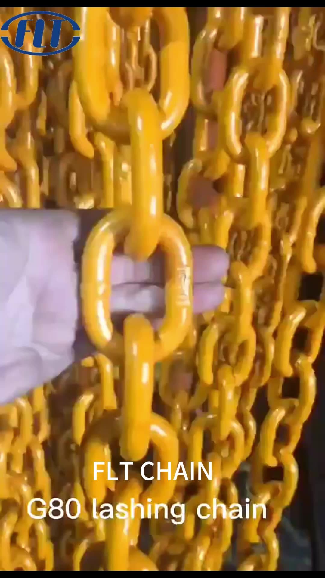 G80 Lashing Load Roller Chain In Rigging Hardware Painted 13x80mm ...