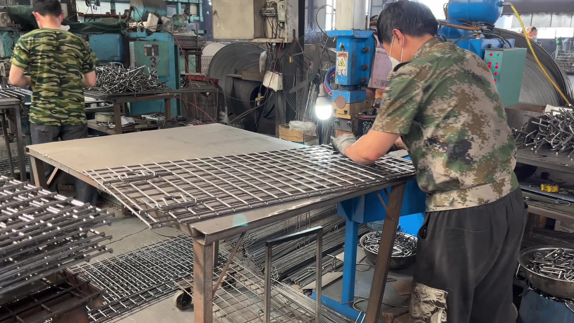 Folding Large Steel Mesh Cages For Auto Spare Parts - Buy Collapsible ...