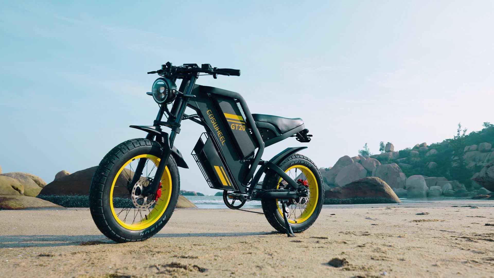 Coswheel Gt20 E-bike Super Electric Bike 20 Inch Fat Electric City ...