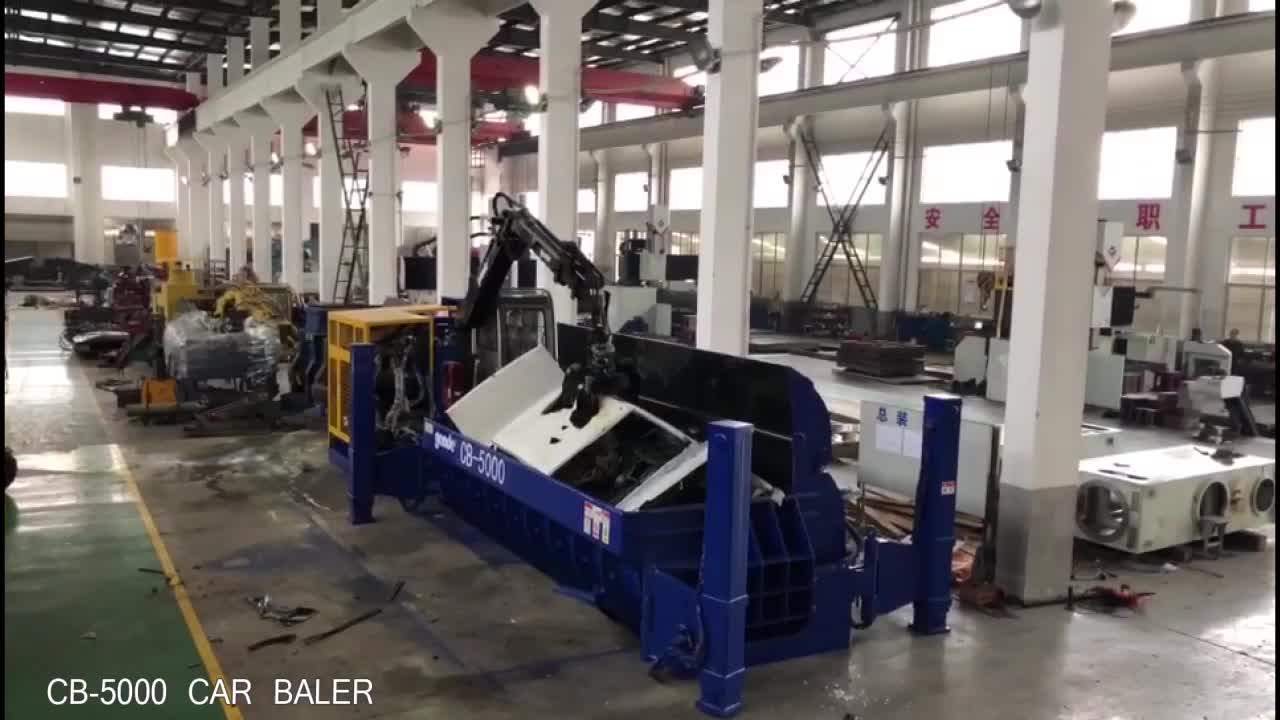 Ce Metal Hydraulic Portable Scrap Car Baler - Buy Hydraulic Portable ...