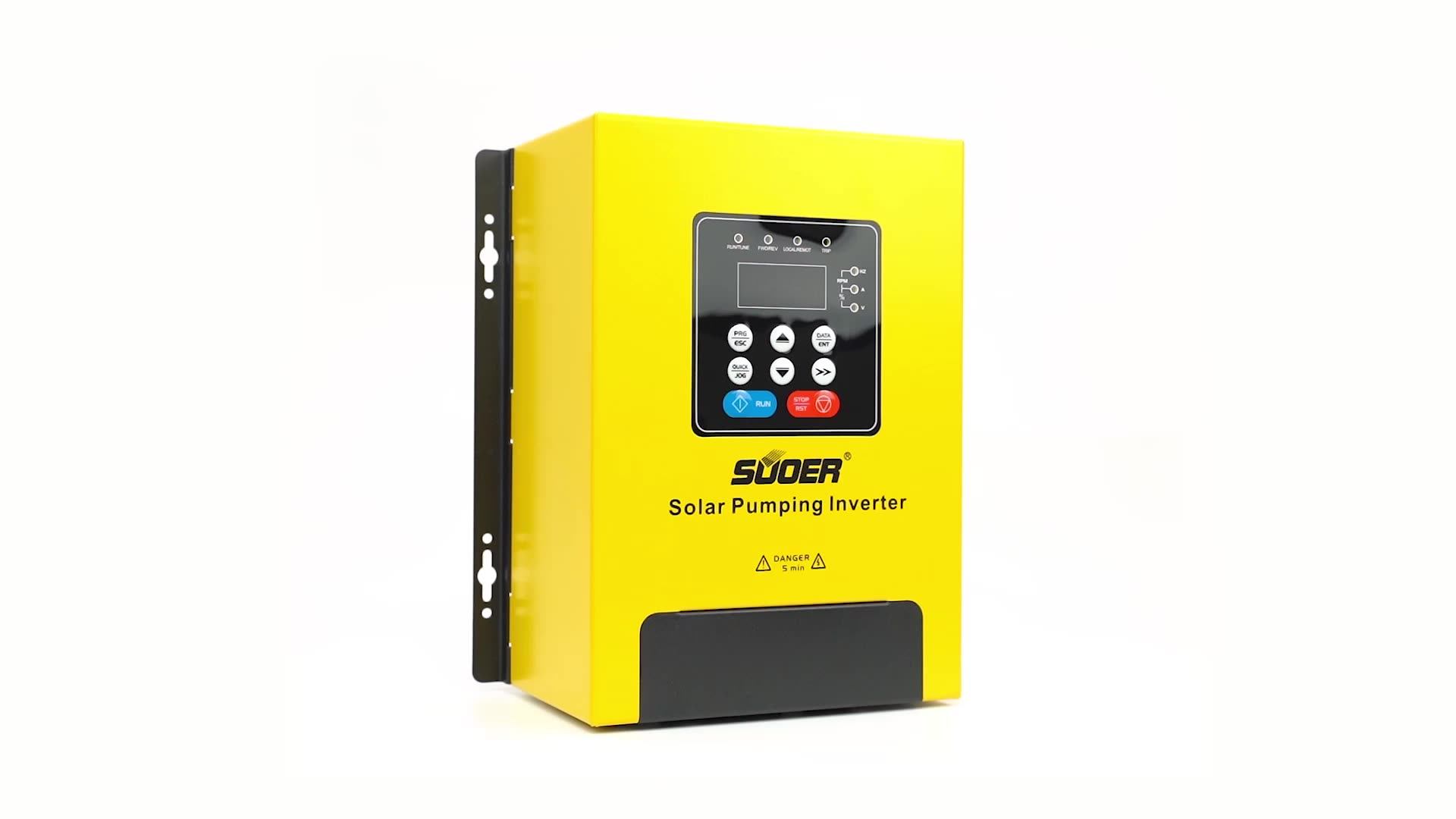 Suoer 220v 2.2kw Solar Variable Frequency Drive Vfd Single-phase Solar ...