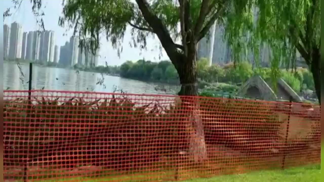 Yongte Orange Safety Fence Plastic Mesh Fencing Roll,4x100 Feet ...