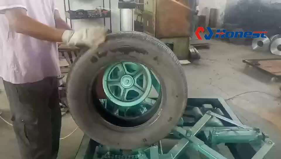 Double Side Tire Ring Wall Cutter Machine - Buy Double Side Tire Bead ...