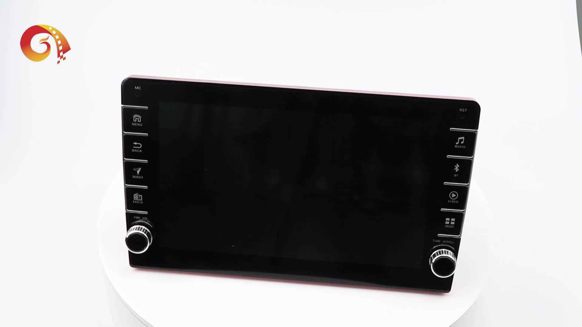 Universal 9 Inch Touch Screen Single 1 Din Android 8.1 Auto Navigation ...