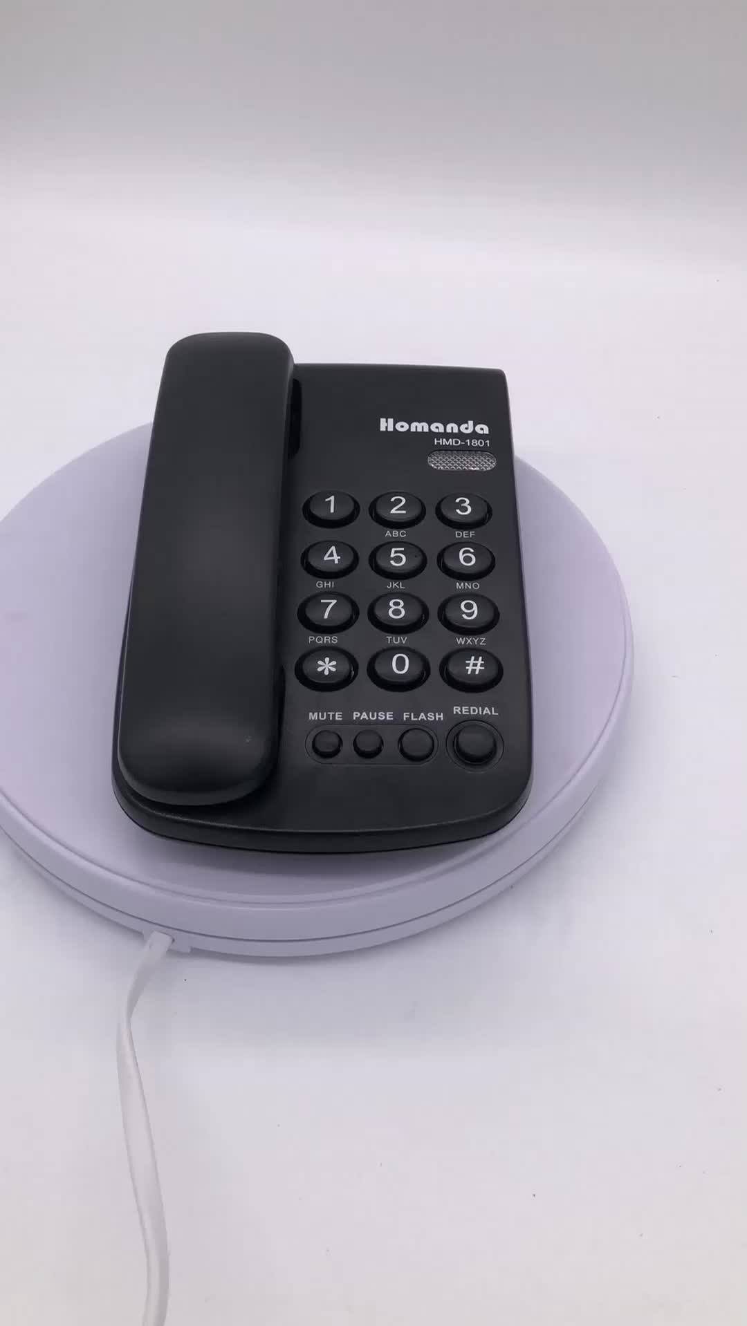 Integrated Telephone System Corded Phone Set Antique Wall Mount ...