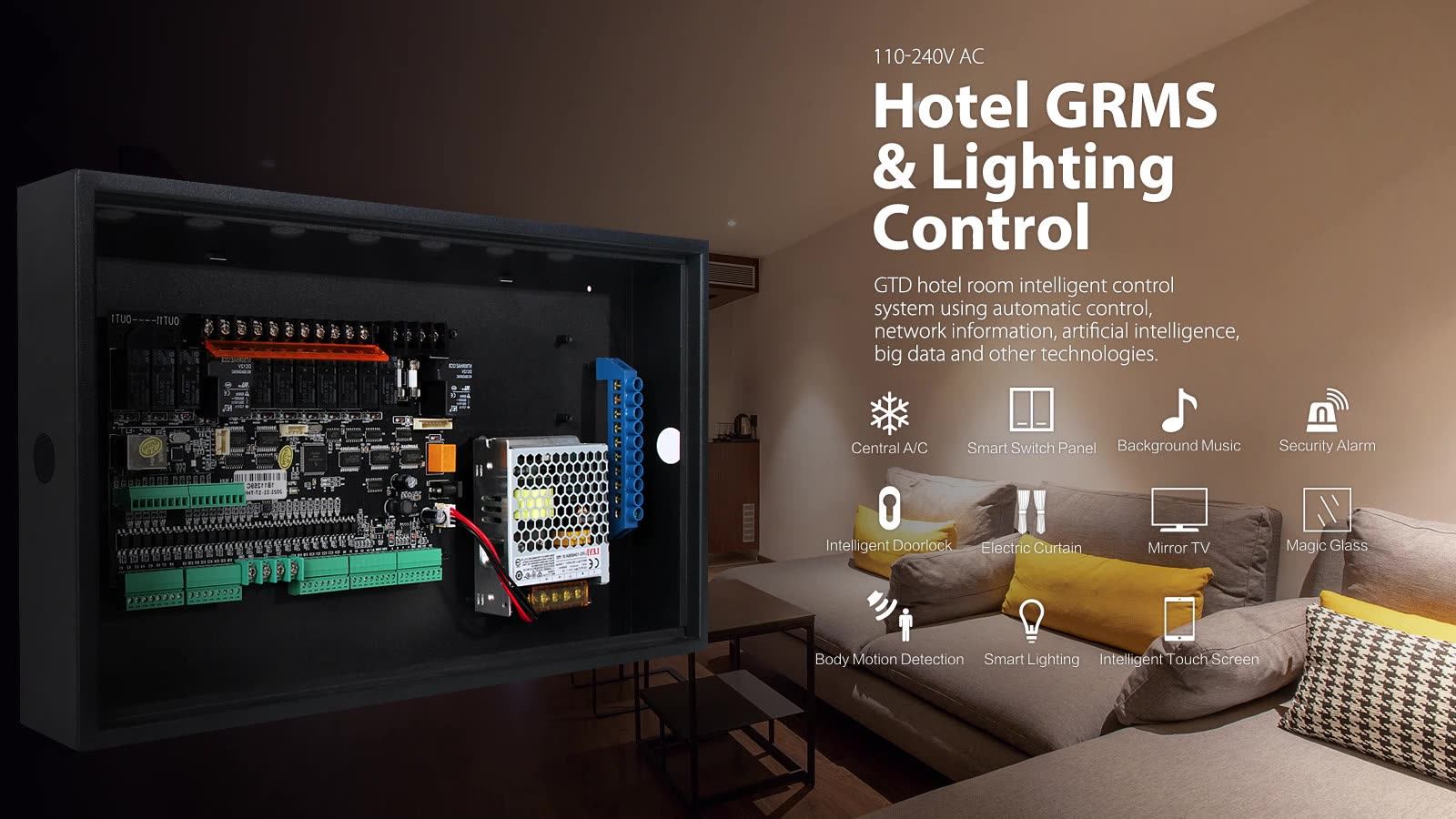 Mid-scale Hotel Grms & Lighting Control Rcu Solutions - Buy Room ...