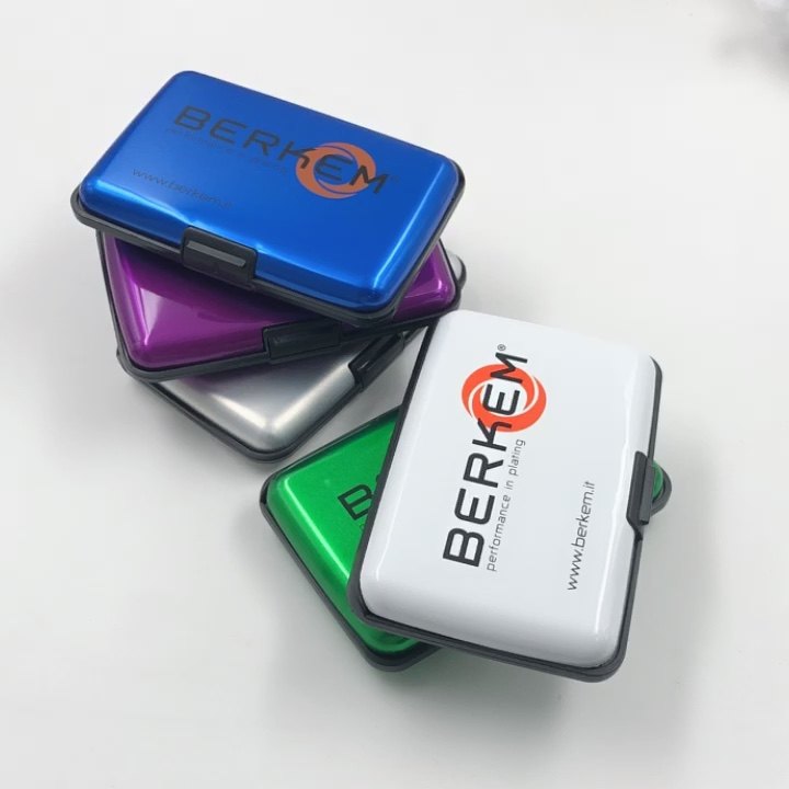 Custom Color And Logo Hard Credit Card Case Business Plastic Credit ...