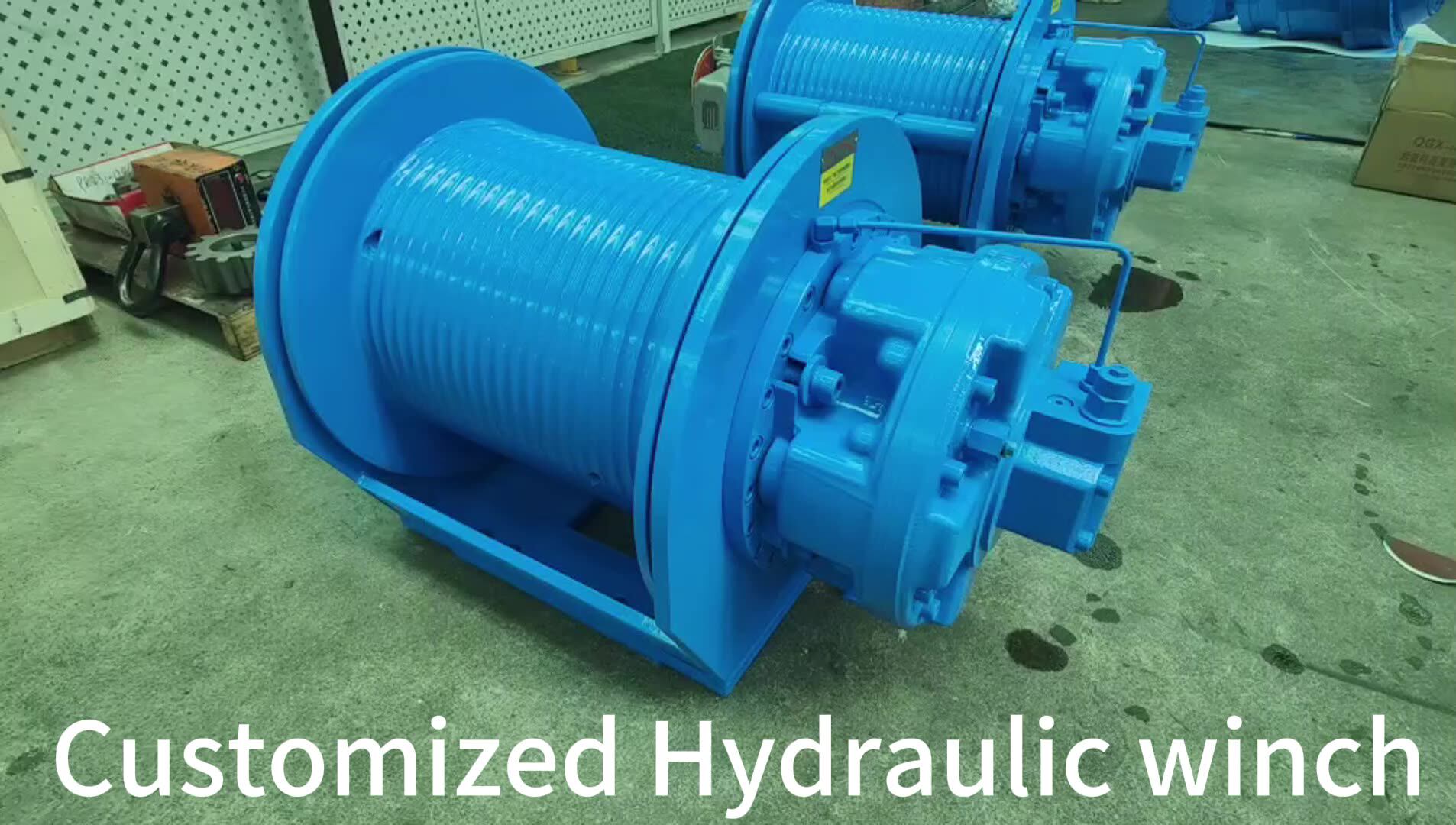 Hydraulic Winch Towing Winch Hydraulic 3ton 5ton 8ton 10ton 20ton For ...