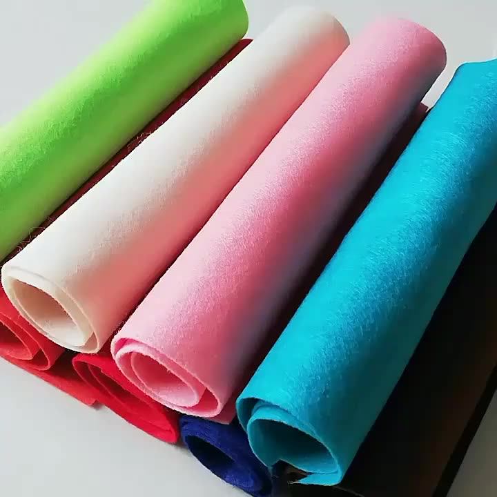 1mm Stiff Polyester Felt Sheets Diy Felt Craft Felt 1mx50m Rolls - Buy ...