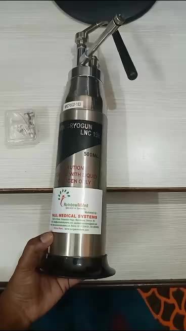 Mini Cryogun Liquid Nitrogen System Stainless Steel Mini Cryo Gun 500ml ...