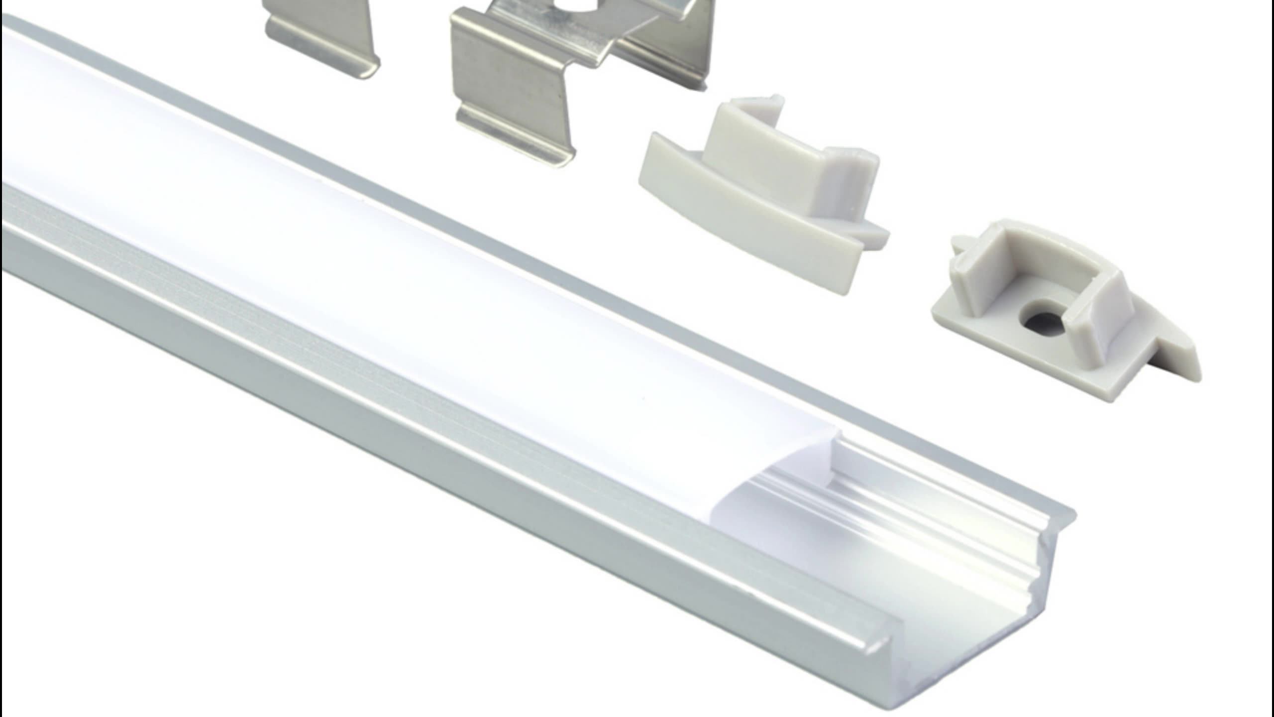 17mm Linear Light For Ceiling Plaster Led Profile Recessed Led Channel ...