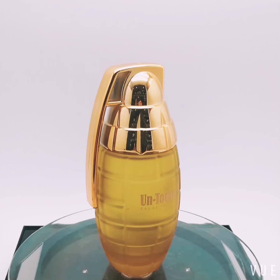 Empty Hand Bomb Shaped Perfume Bottles Glass 90ml Made In China ...