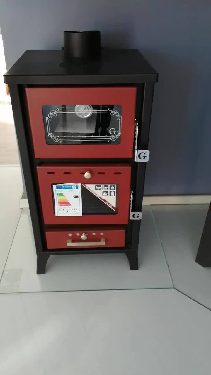 15,3 Kw European Quality Wood Burning Cooking Stove With Oven | 76% ...