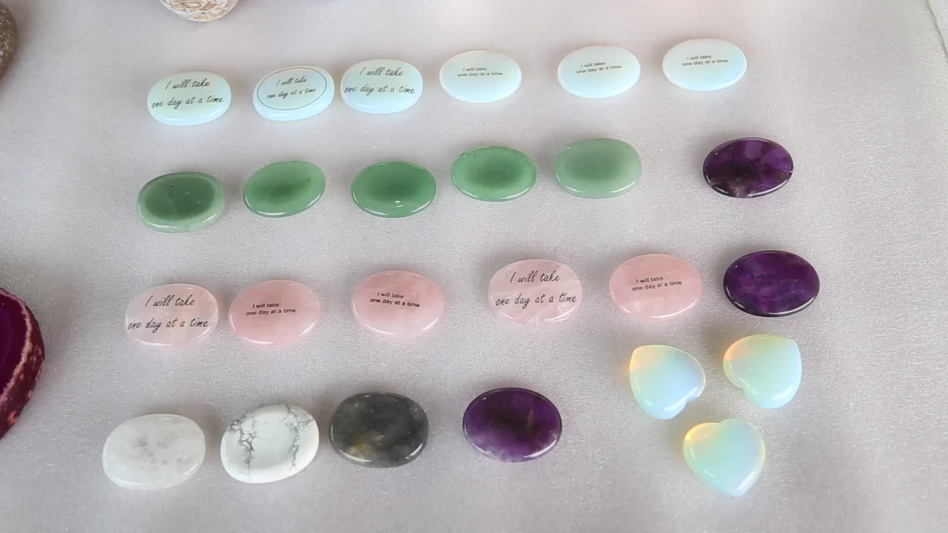 Stone Handicrafts And Gifts Natural Boulder Rocks Pebble Blessing Words ...