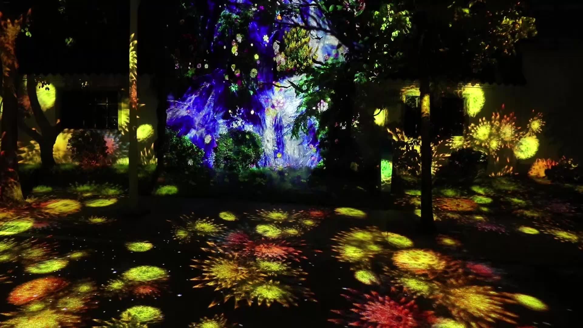 Waterproof Building Gobo Projector 200w Led Logo Projector Light ...