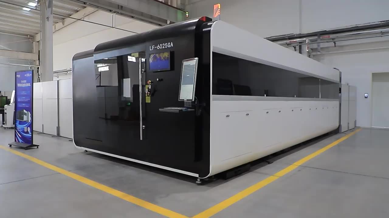 G.weike Laser Ga Series 6025 19.68 Feet X 8.20 Feet Working Area Fiber ...