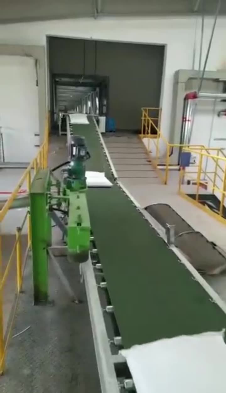 High Level Packaging Line 20kg 25kg Cement Powder Bag Palletizing Line ...