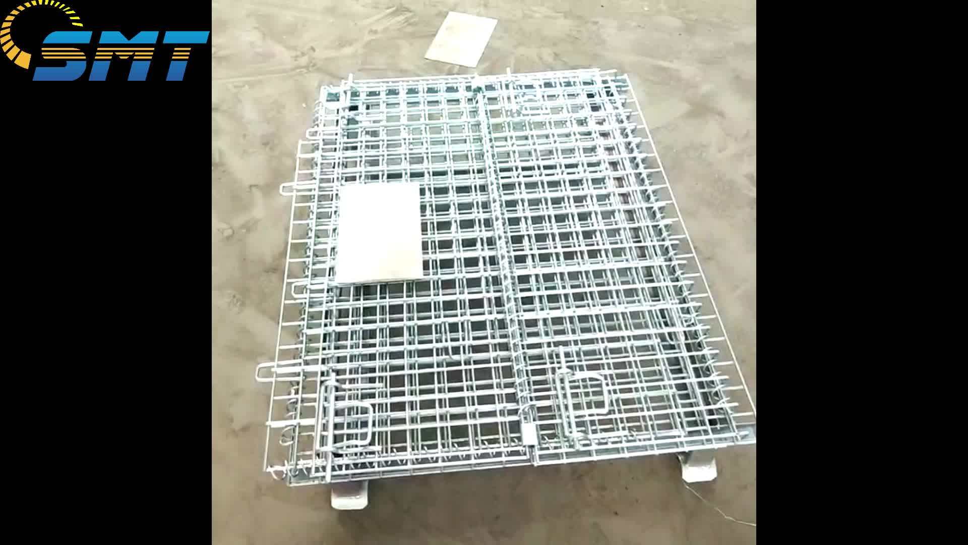 Big Box Pallet/foldable Container Pallet/wire Mesh Container For ...