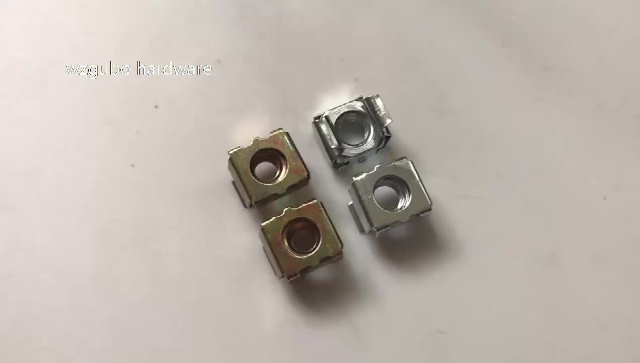 M4 M5 M6 M8 M10 M12 Carbon Steel Stainless Square Weld Lock Spring Cage ...