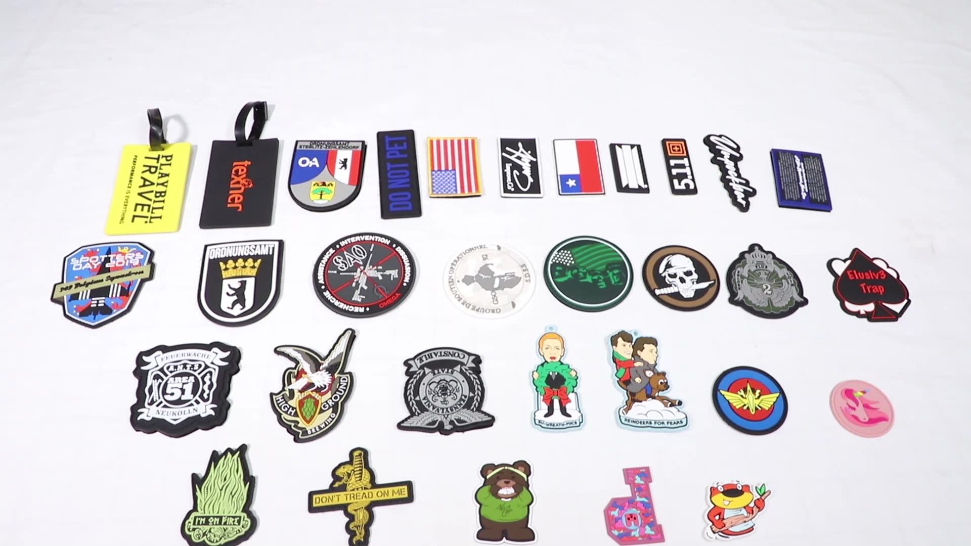 Personalized Hat Logo Custom Rubber Patch 3d Pvc Iron On Rubber Patch ...