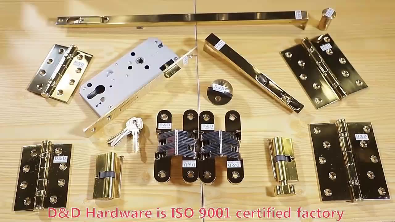 Ce Stainless Steel 304 Fire Rated Golden Door Accessories Indoor ...