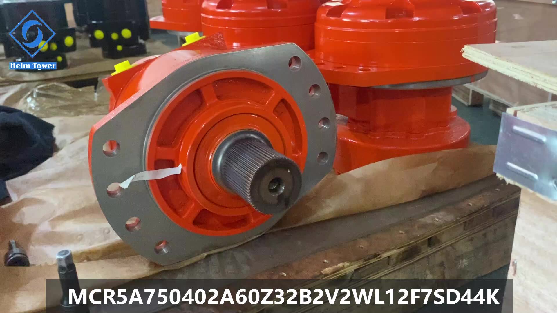 Rexroth Mcr5a750402a60z32b2v2wl12f7sd44k Mcr-a Shaft Drive Hydraulic ...