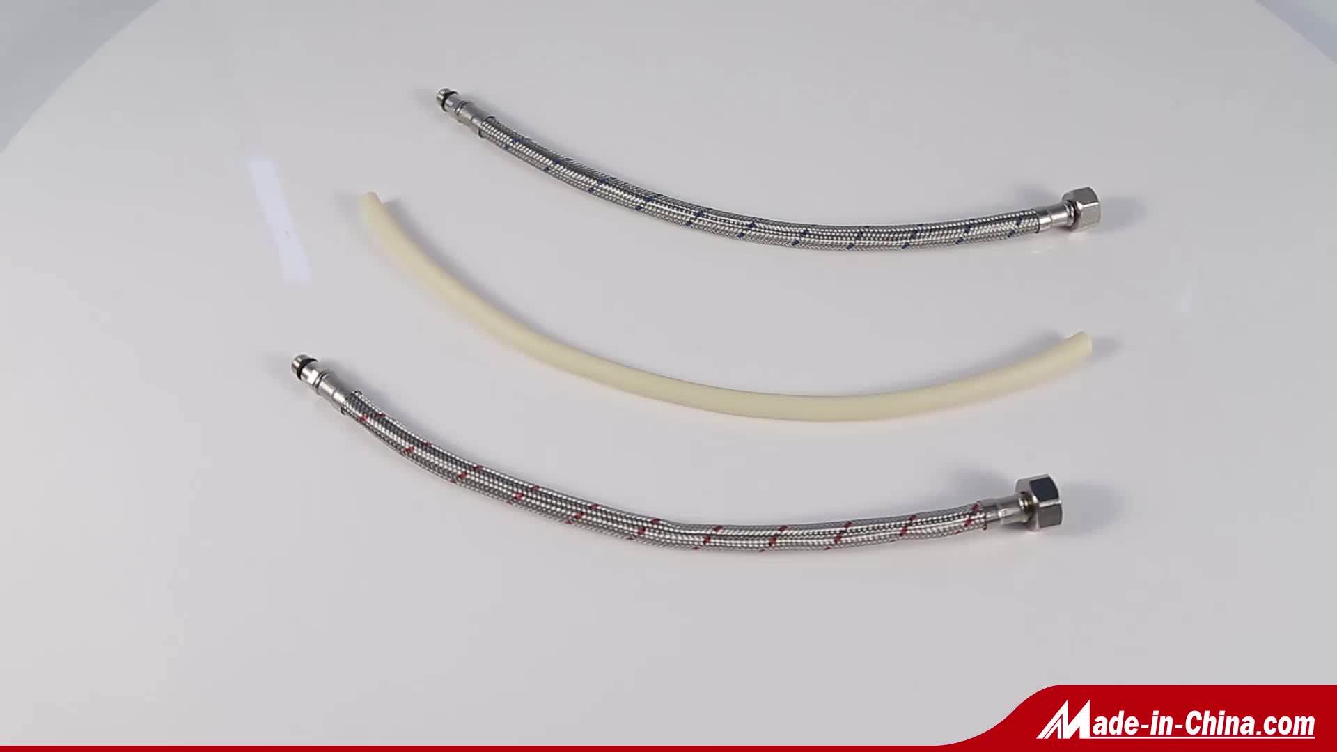 Flexible Plumbing Toilet Connect Stainless Steel Weave Hose - Buy ...