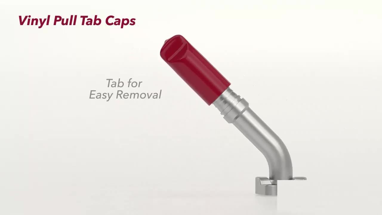 Plastic Rubber Electric Vinyl Wire End Cap Wire Rope Pvc Cable End Caps ...