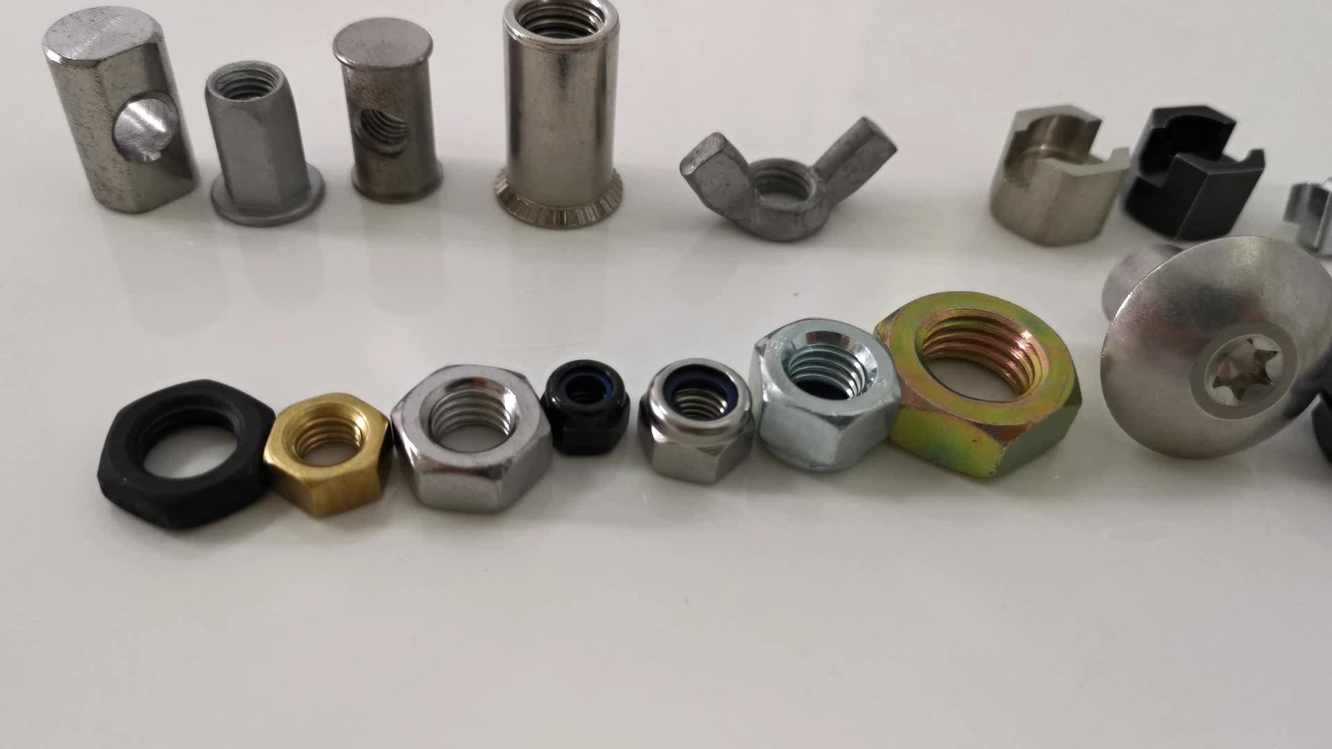 Din 7967 Pal Nut Din7967 Self-locking Counter Nut - Buy Din 7967 Pal ...