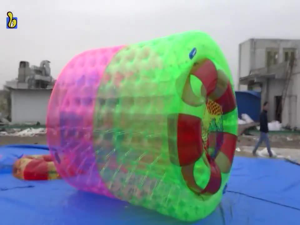 Colorful Pvc Zorb Water Roller,Water Roll Ball For Kids - Buy Water ...