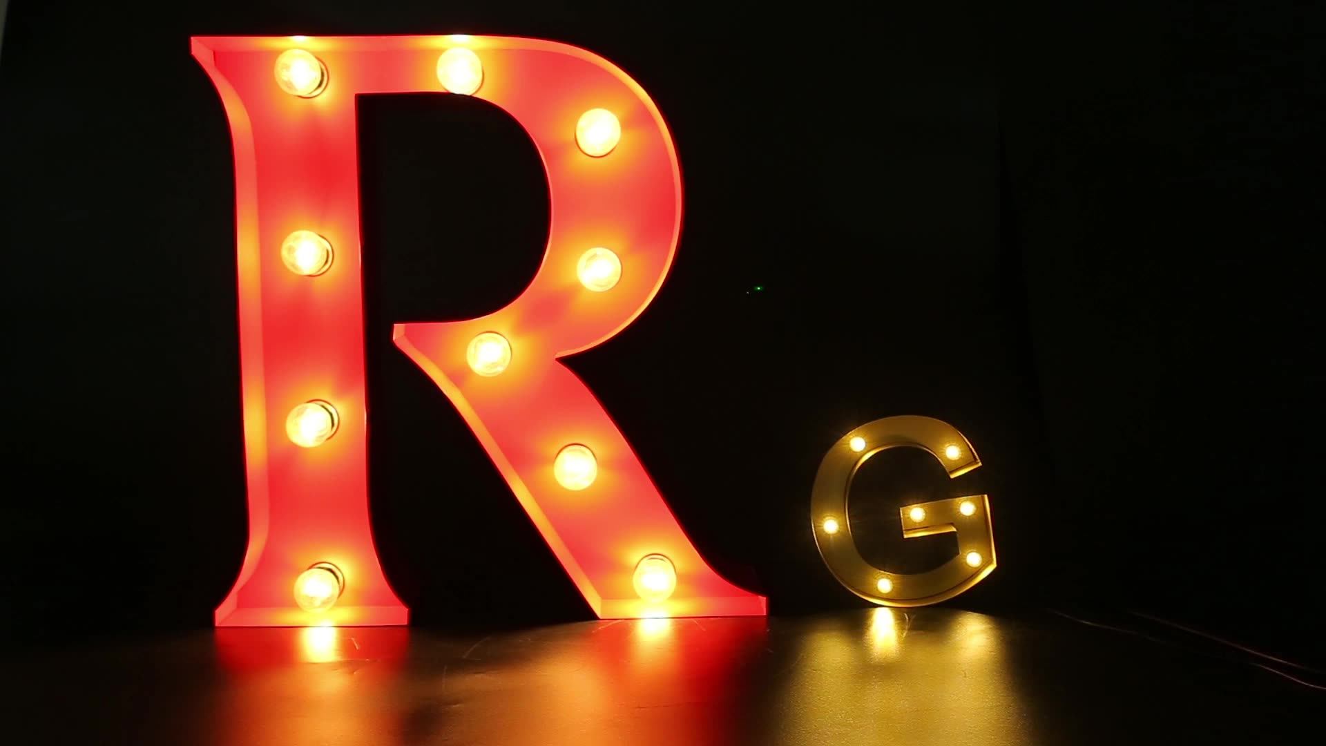 Waterproof Outdoor 4ft Marquee Letters Love With Customized Design For ...