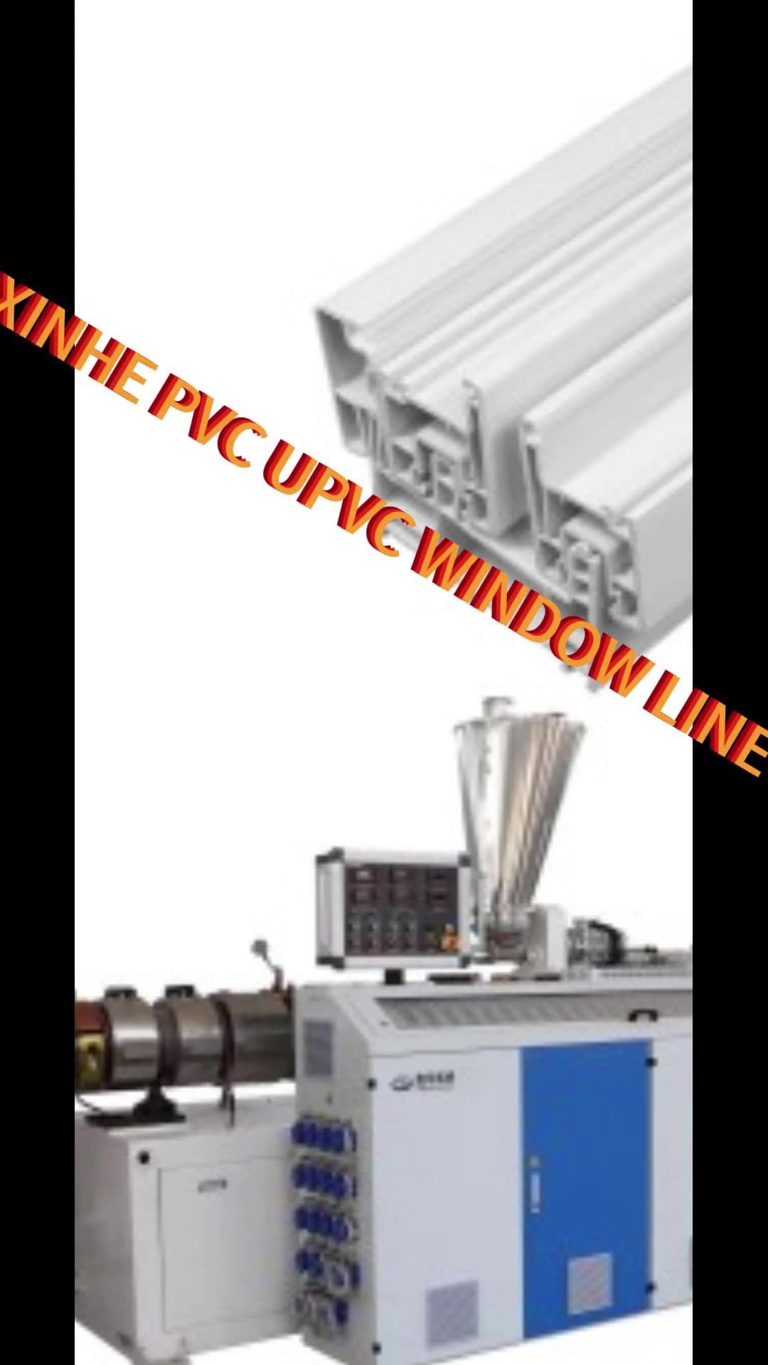 Plc Control Custom Upvc Plastic Extruded Profile For Window And Window ...