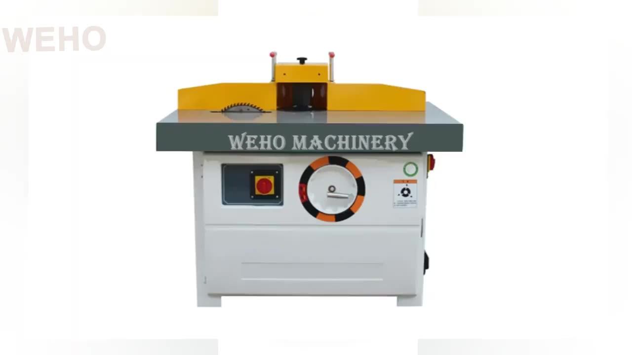 Vertical Woodworking Shaper Spindle Moulder With Machine Sliding Table ...